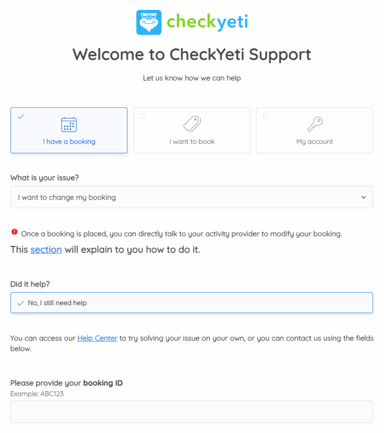Contact the CheckYeti Support Team – CheckYeti - Help Center